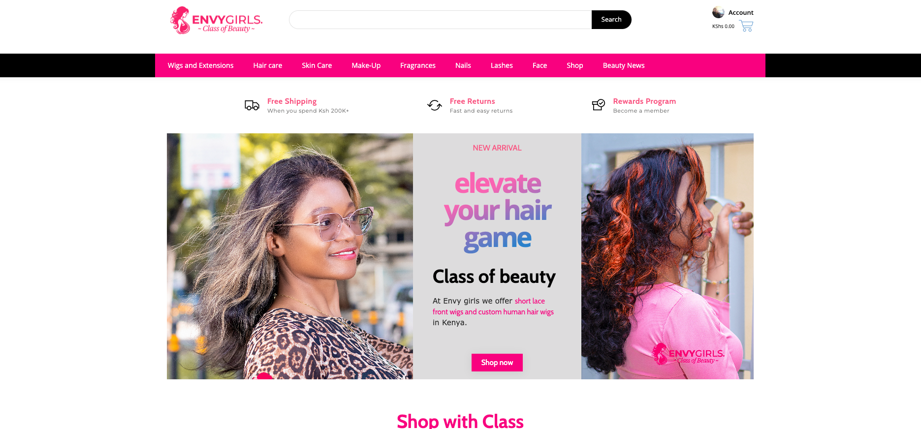CLASS OF BEAUTY - ENVY GIRLS